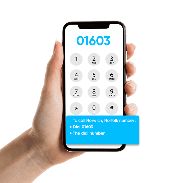 Get a 01603 area code phone number in Norwich | TheVoIPShop