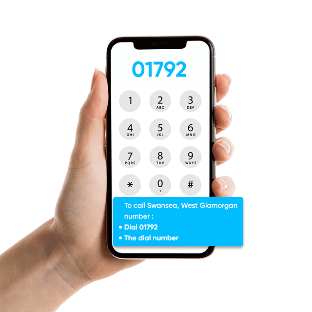Get a 01792 area code phone number in Swansea | TheVoIPShop