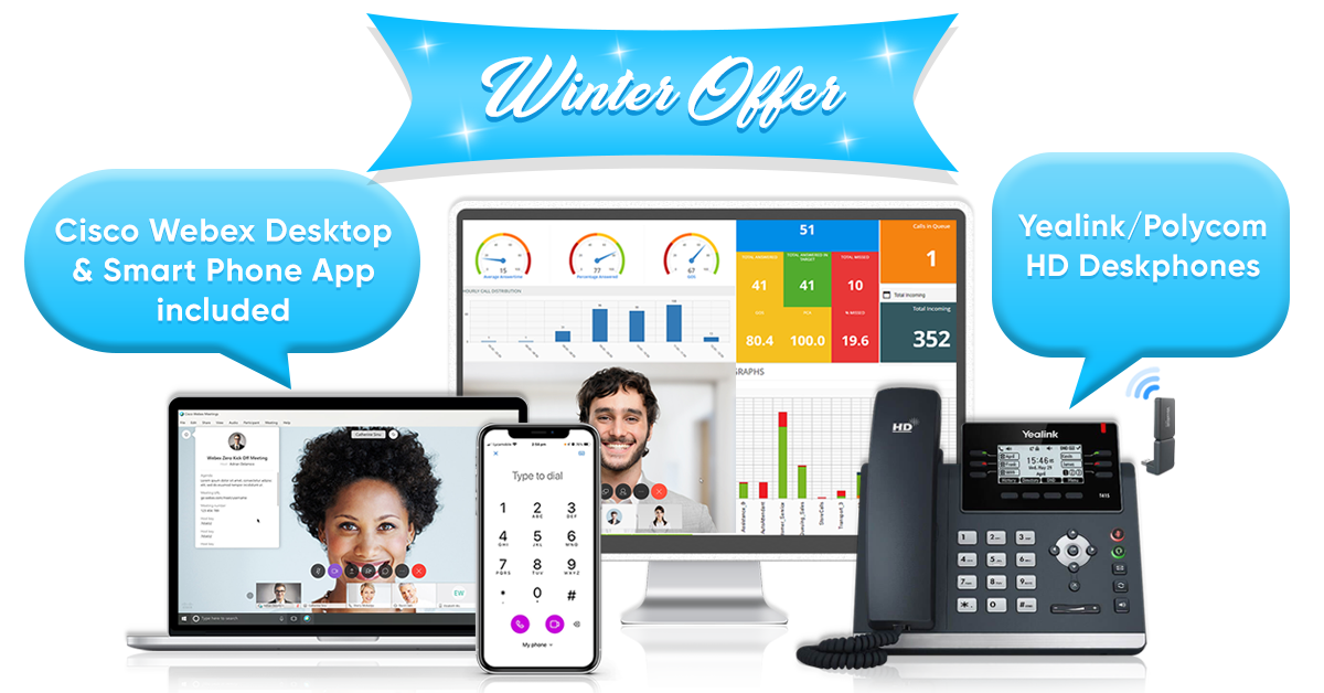 Remote Working from Home Cloud Phone System