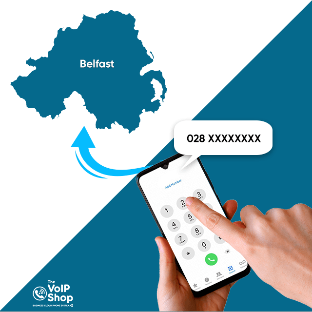Get a 028 area code phone number in Belfast | TheVoIPShop