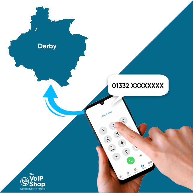 Get a 01332 area code phone number in Derby | TheVoIPShop