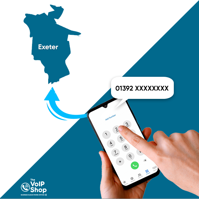Get a 01392 area code phone number in Exeter | TheVoIPShop
