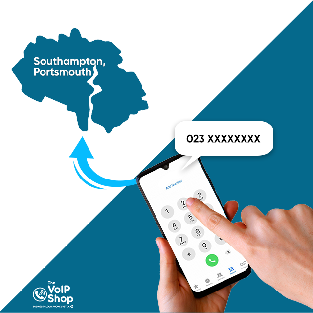 Get a 023 area code phone number in Southampton | TheVoIPShop