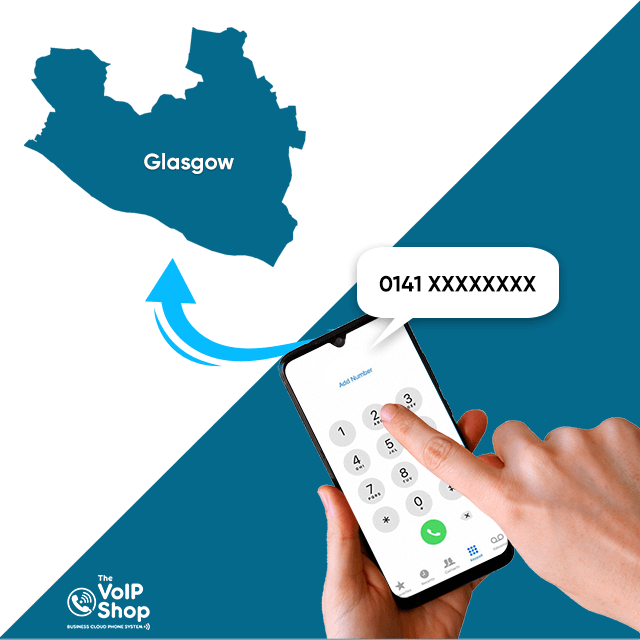 Get a 0141 area code phone number in Glasgow | TheVoIPShop