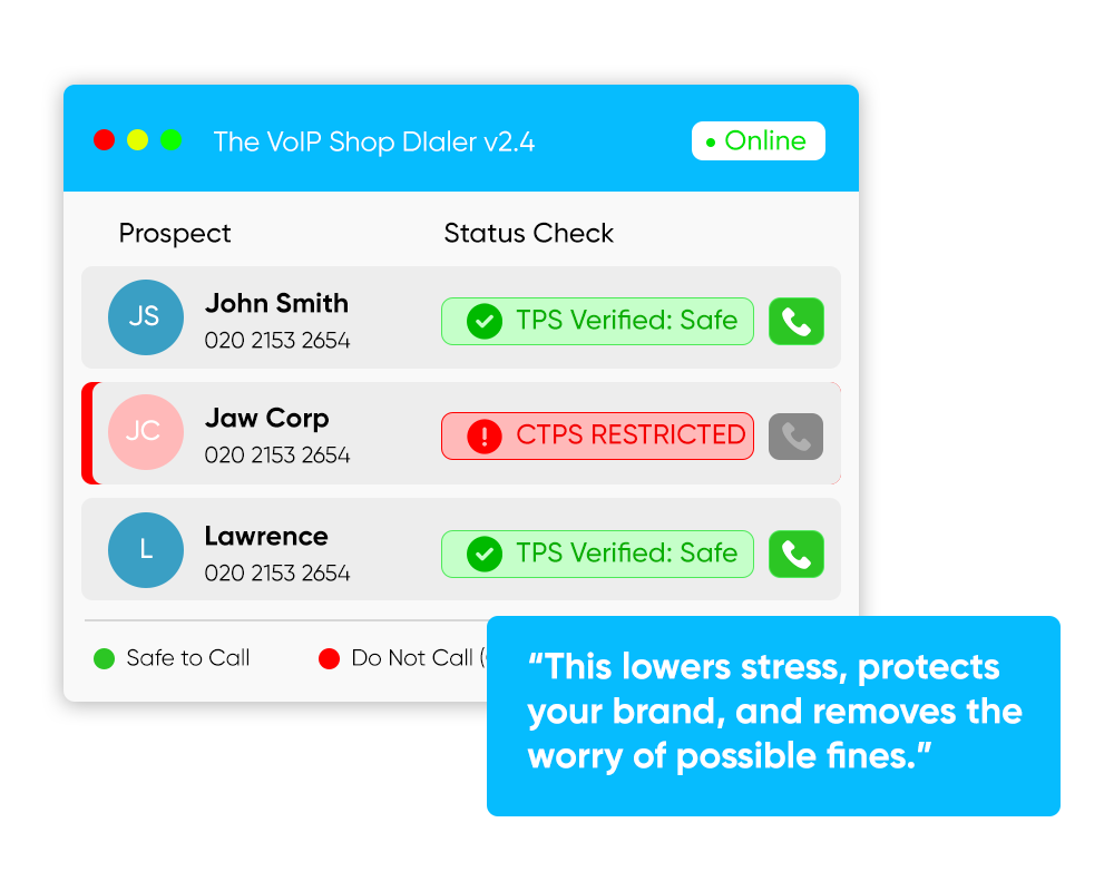 TPS & CTPS Number Checking Phone System | The VoIP Shop