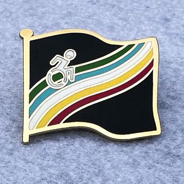 Progressive Disability Pride Wave Flag Series