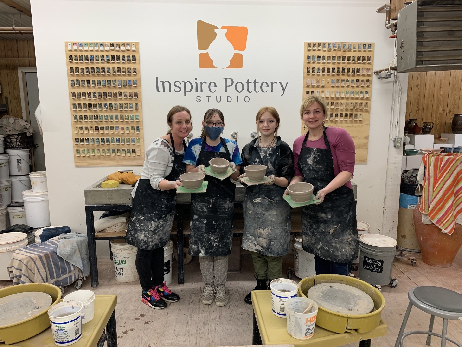 Gallery of Custom Made Pottery - Inspire Pottery Studio in Lancaster
