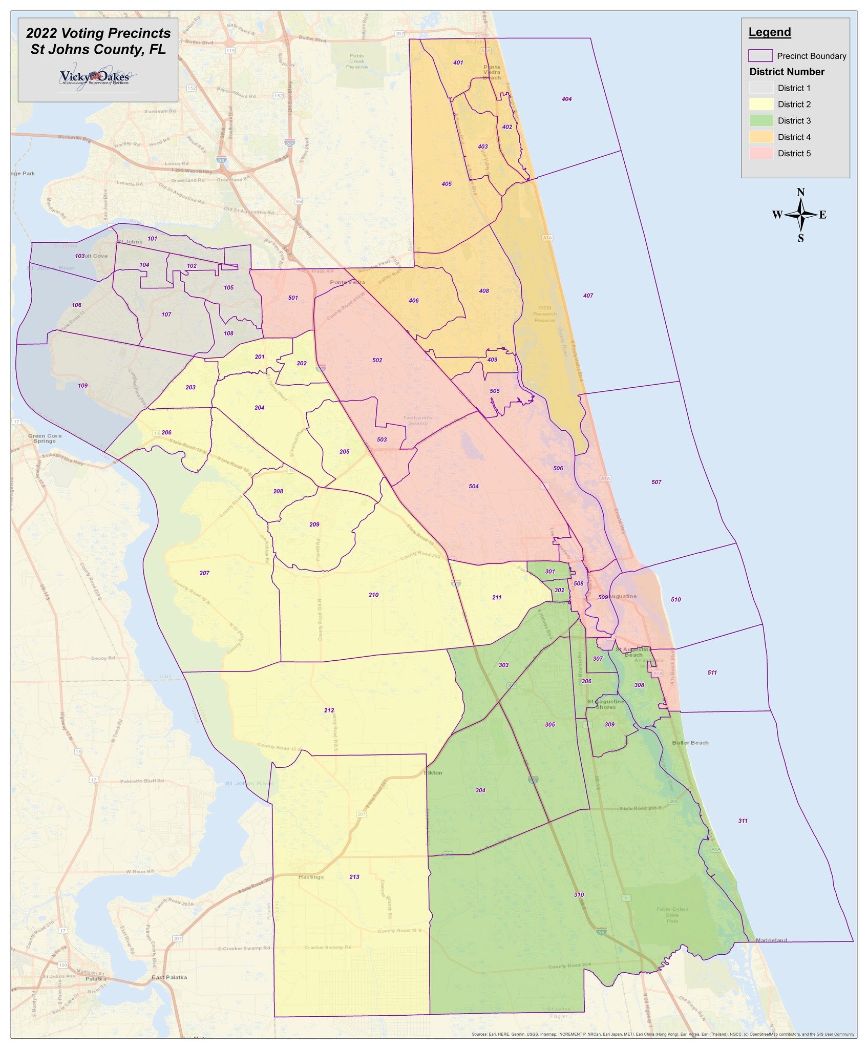 Vicky Oakes St. Johns County Supervisor of Elections