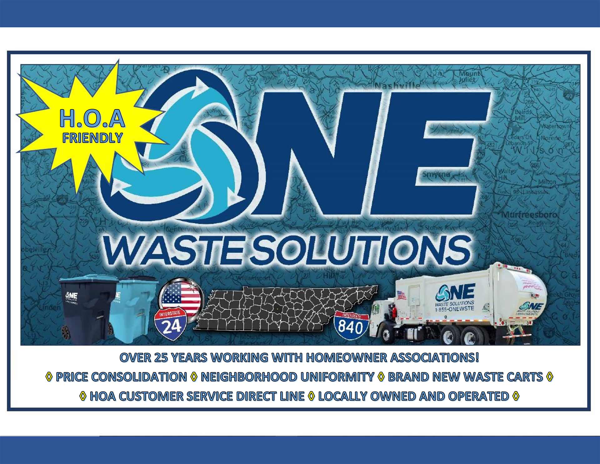 HOA Waste Management | Murfreesboro, TN | OWS
