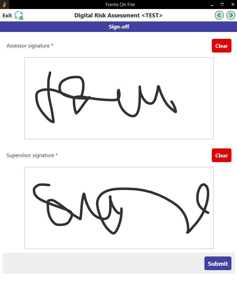 Risk Assessment Form Template | Forms On Fire