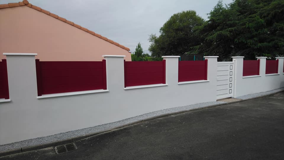 Pose de Clôtures et Portails Mont de Marsan et Landes | Dussans Espaces ...