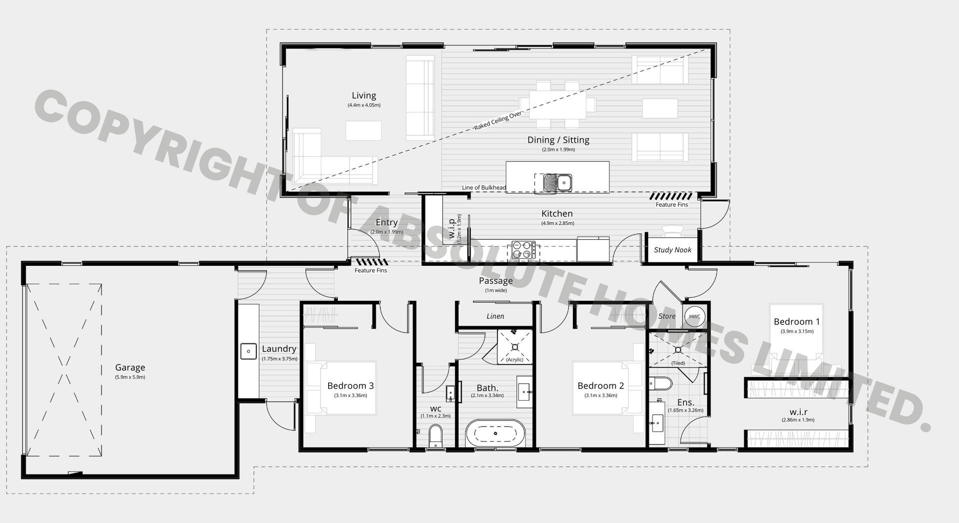 Floor Plans for Homes 190sqm+ in New Zealand