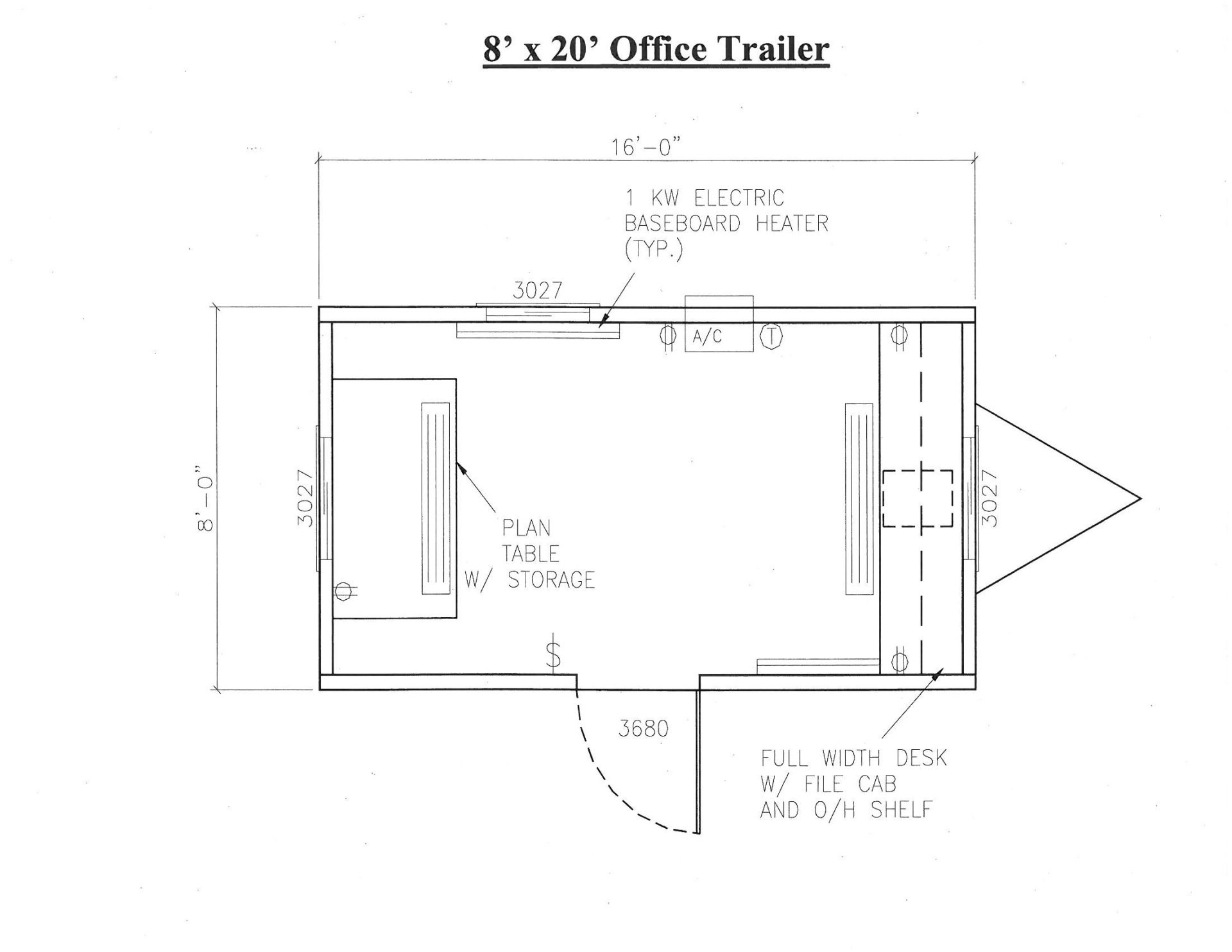Office Trailers | Windber, PA | D. Edward Leasing