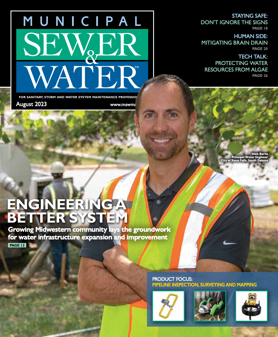 Pro-Vac in Municipal Sewer & Water Magazine