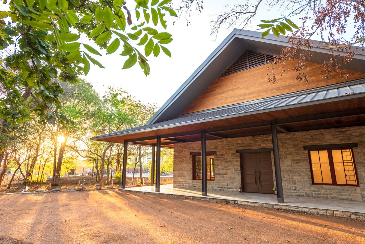 Keith House - Modern-day meeting house and James Turrell Skyspace