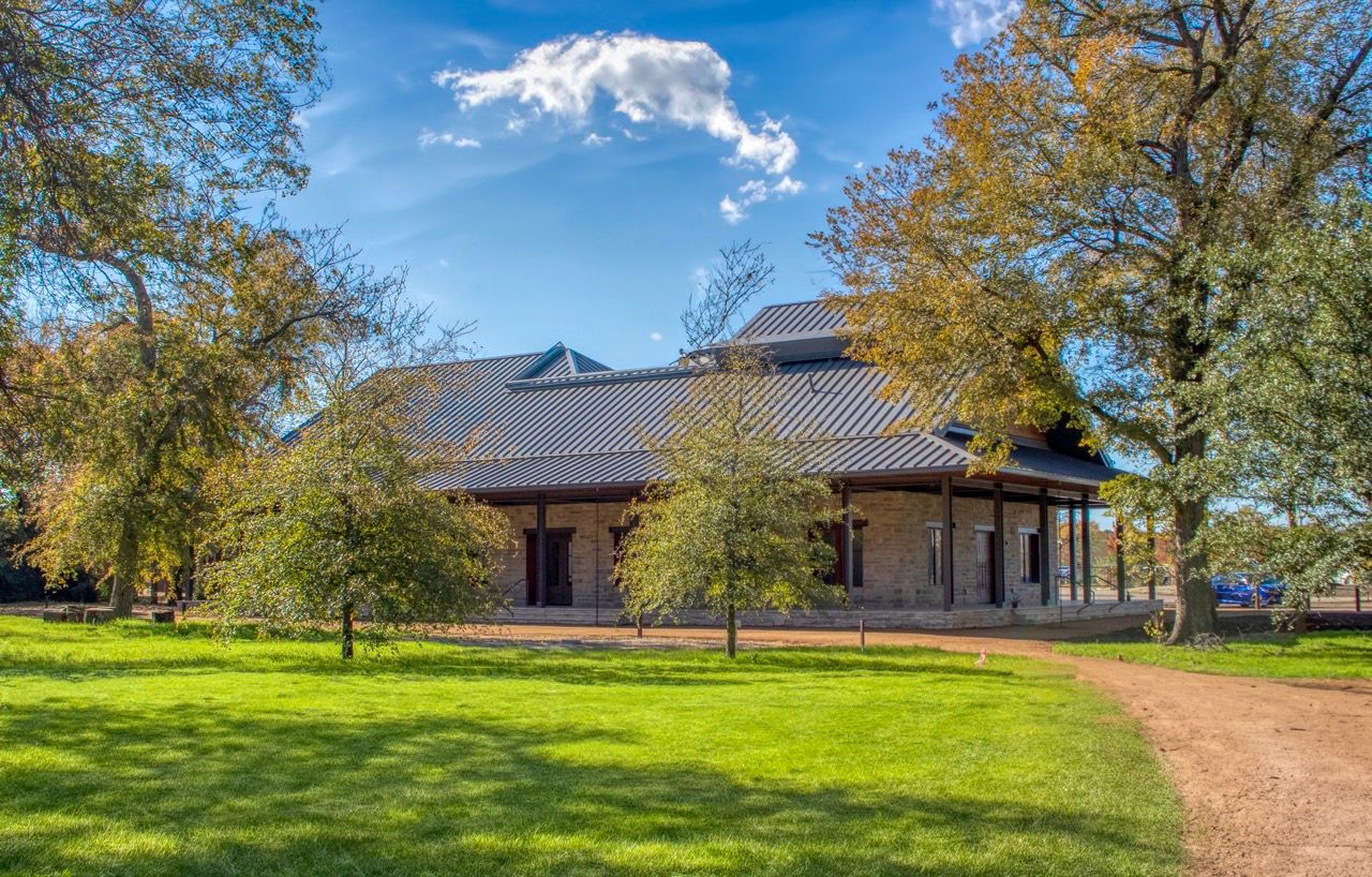 Keith House - Modern-day meeting house and James Turrell Skyspace