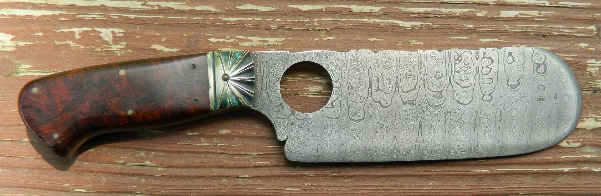 Extremely Rare Original Damascus "Alaska Skinning Knife Set" by Joe ...