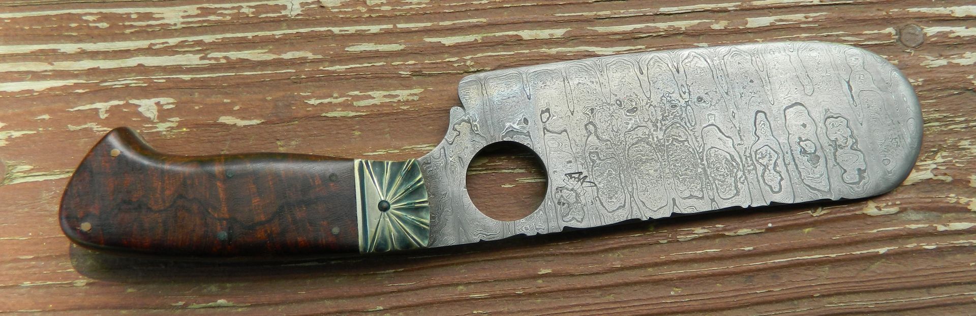 Extremely Rare Original Damascus "Alaska Skinning Knife Set" by Joe ...