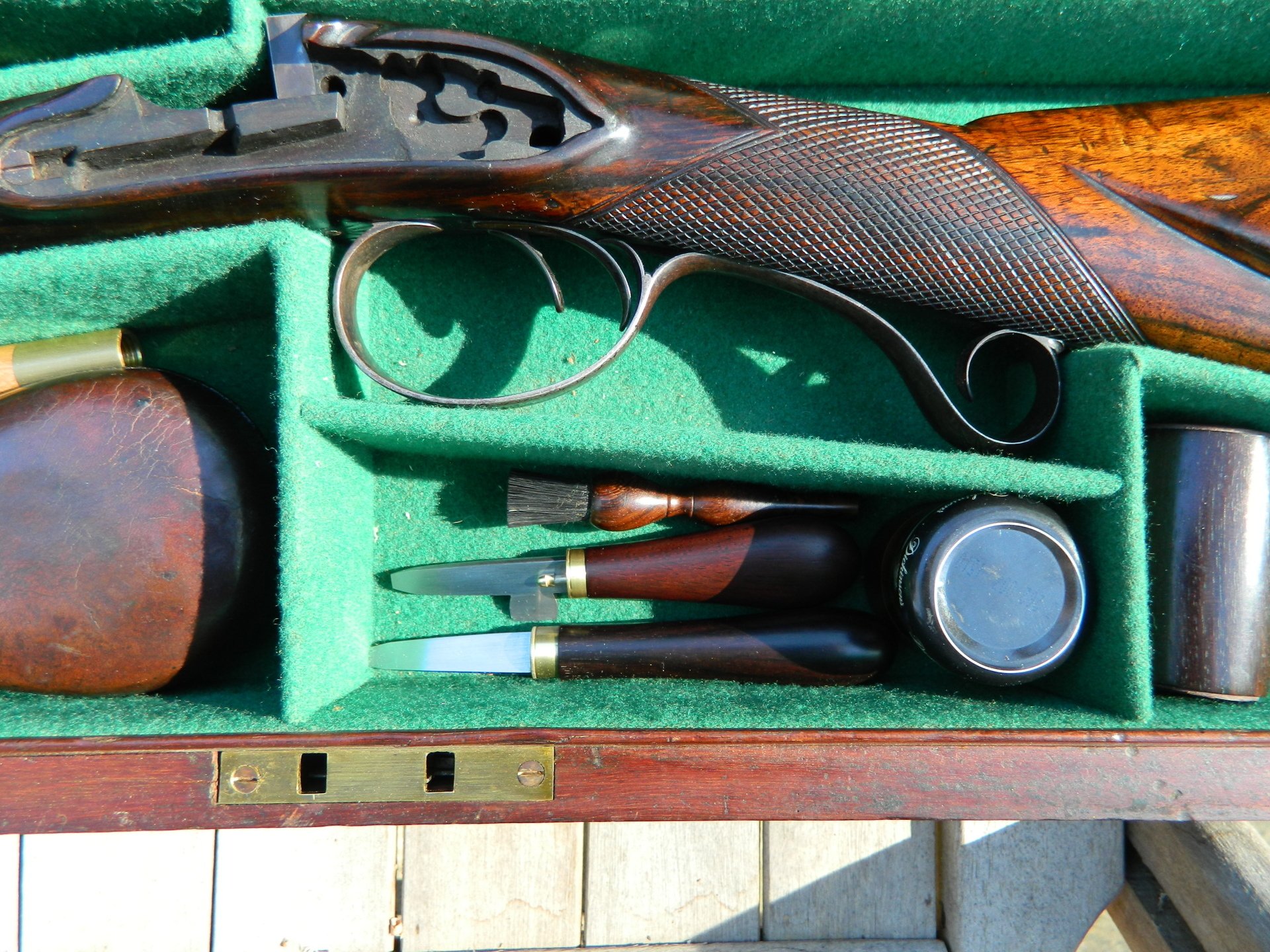 Extremely Rare Joseph Manton 16-bore Double Rifle #1514, ca. 1801. SOLD