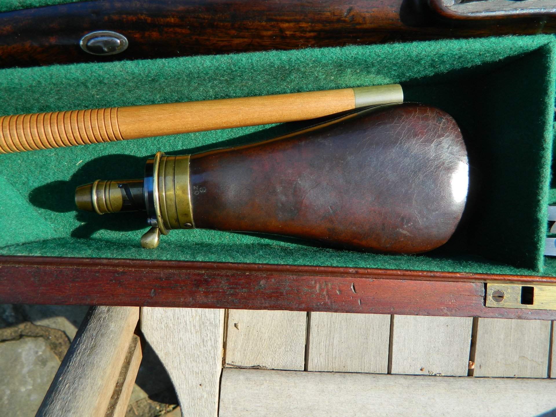 Extremely Rare Joseph Manton 16-bore Double Rifle #1514, ca. 1801. SOLD