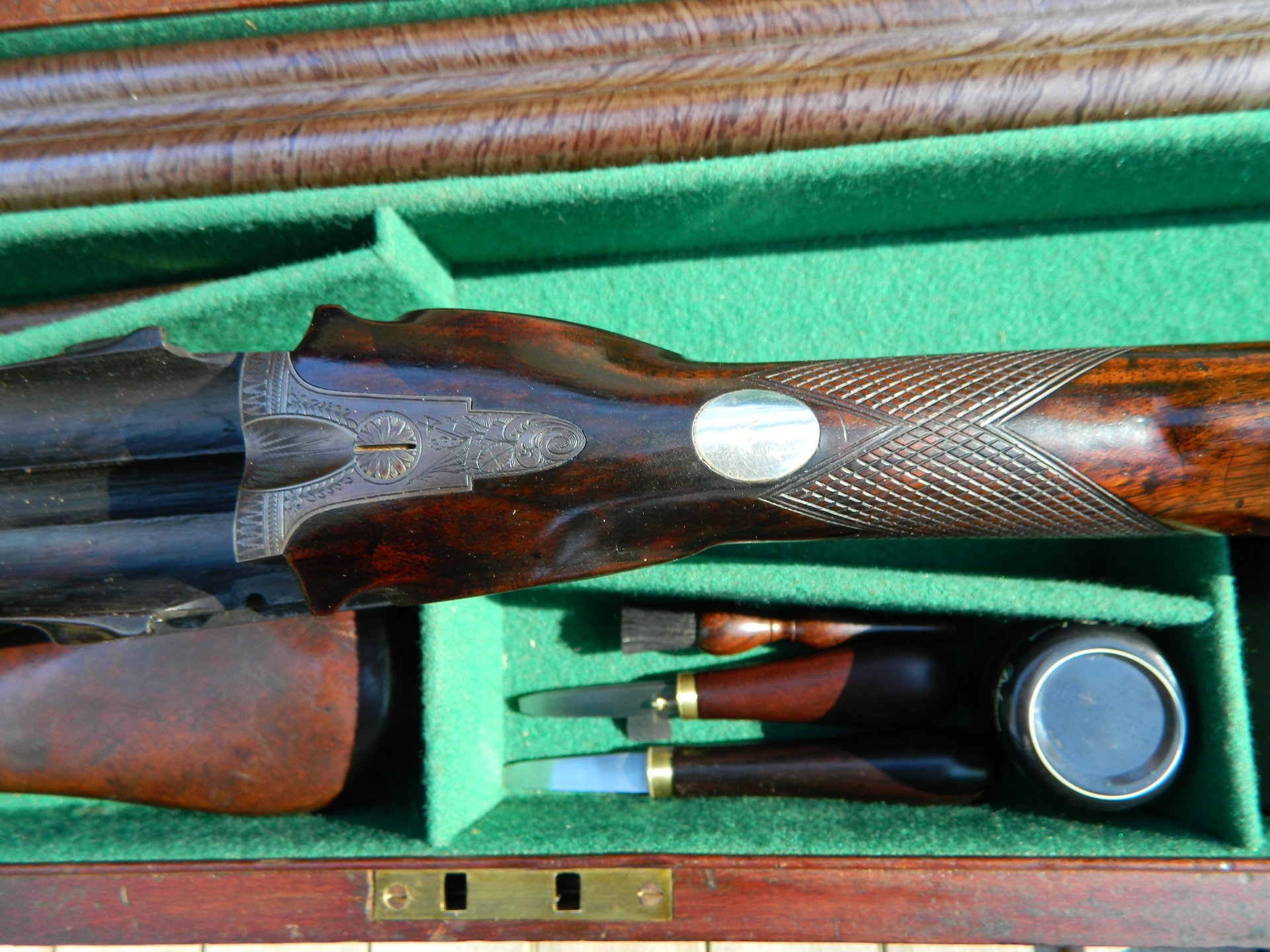 Extremely Rare Joseph Manton 16-bore Double Rifle #1514, ca. 1801. SOLD