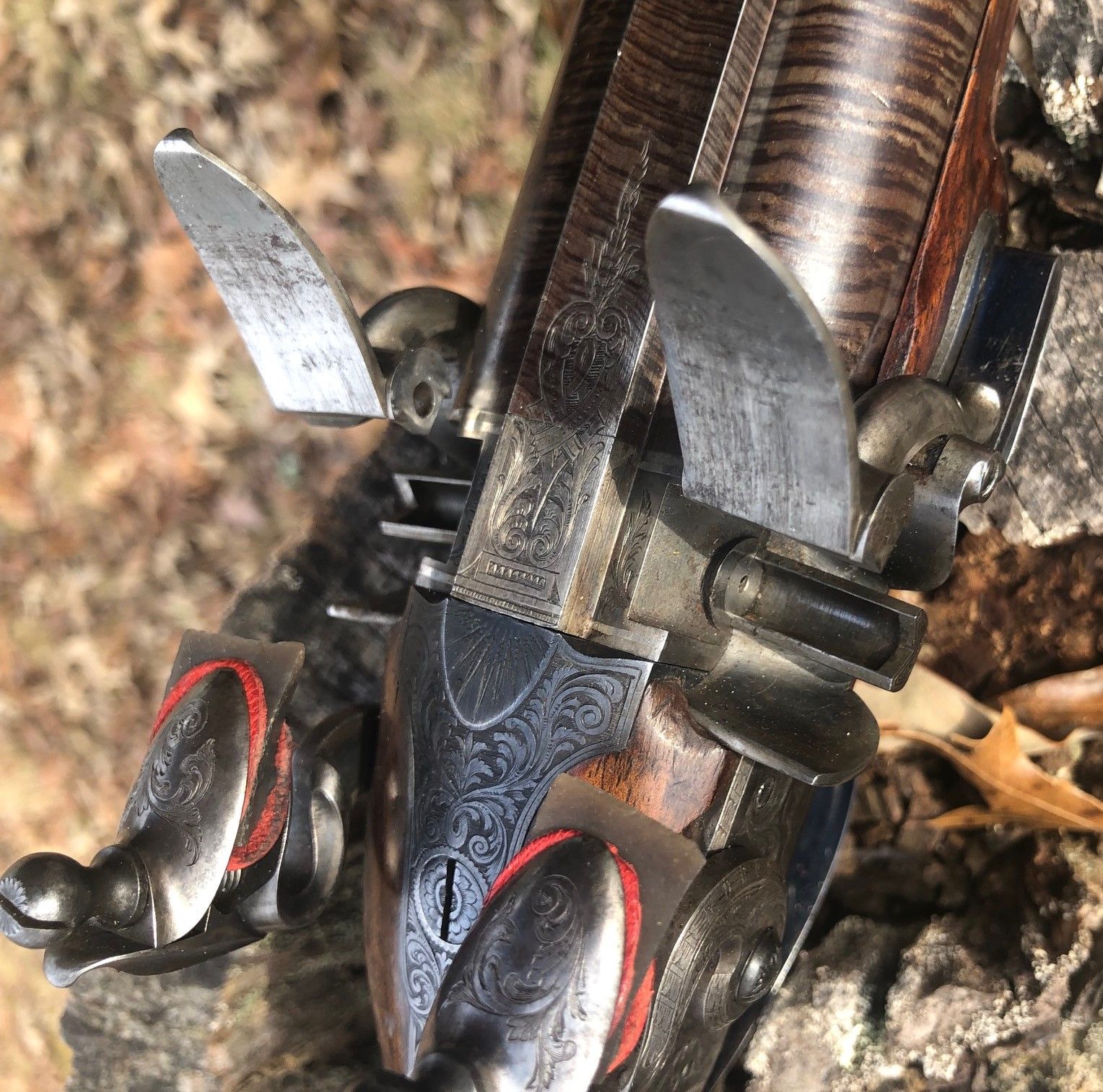 John Manton and Son, London. Fine 14-bore, double barreled, Flintlock ...