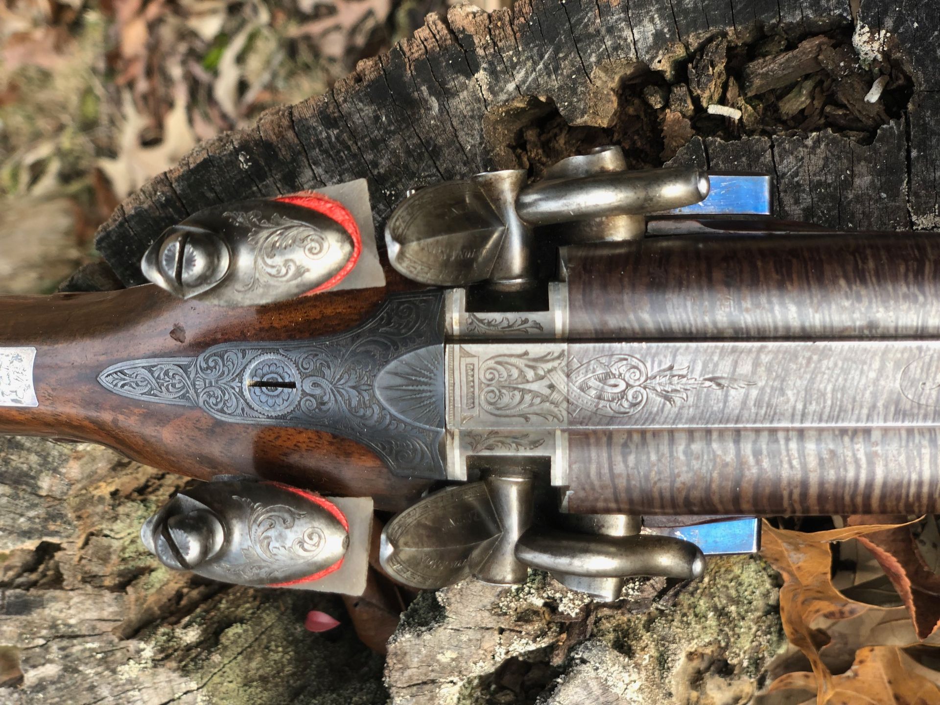 John Manton and Son, London. Fine 14-bore, double barreled, Flintlock ...