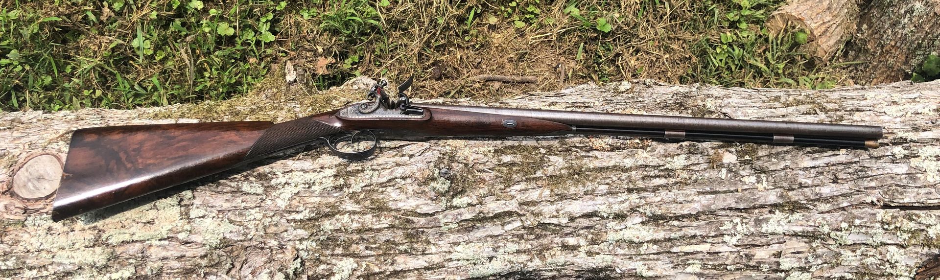 Magnificent John Manton and Son 17-bore Double barreled Flintlock ...
