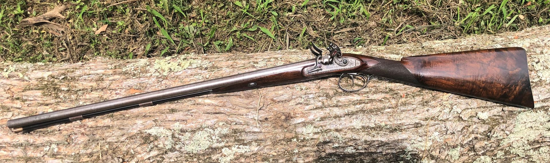 Magnificent John Manton and Son 17-bore Double barreled Flintlock ...