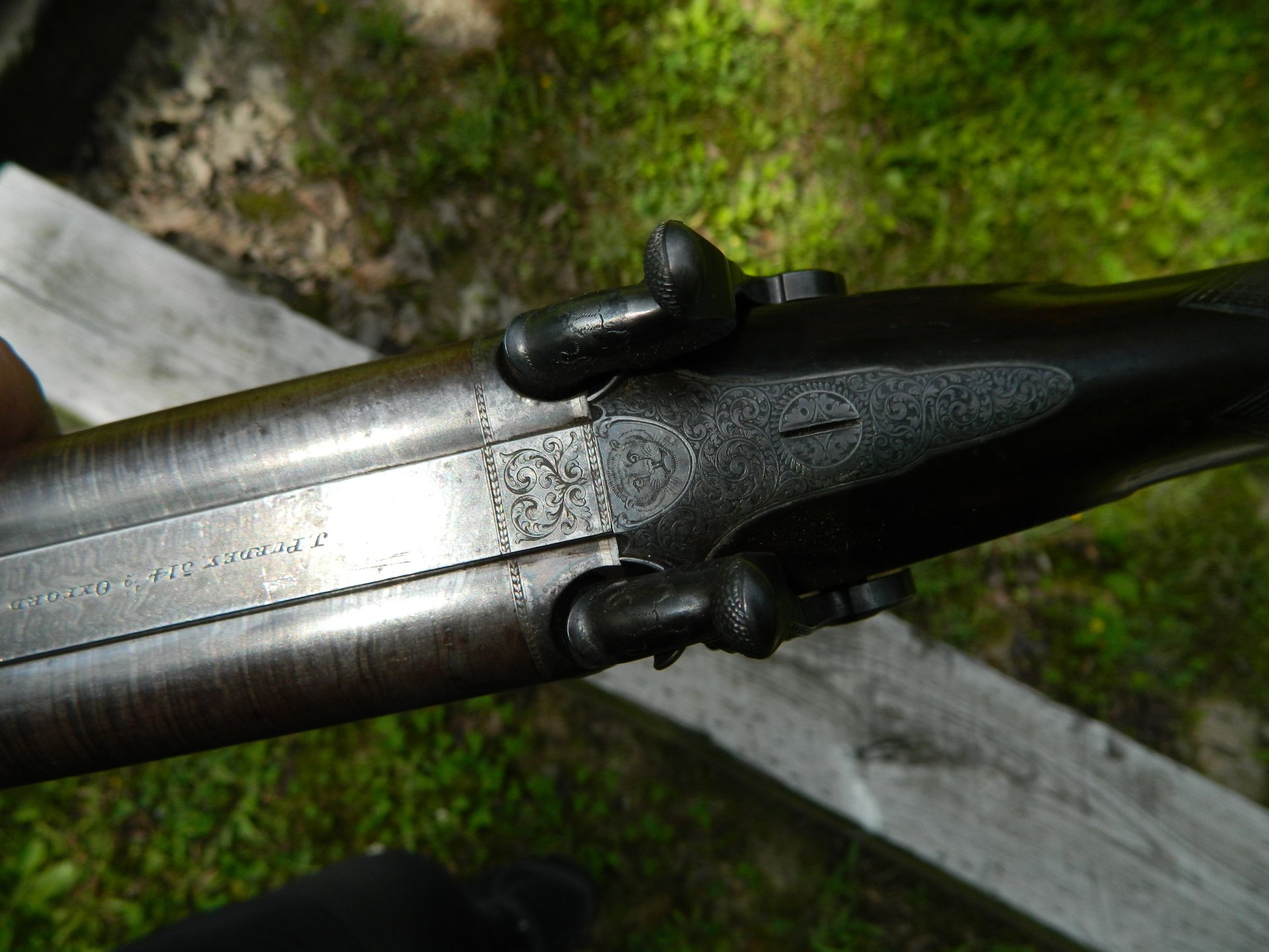 Purdey, London. Superb 16-bore percussion, double-barreled rifle #2704 ...