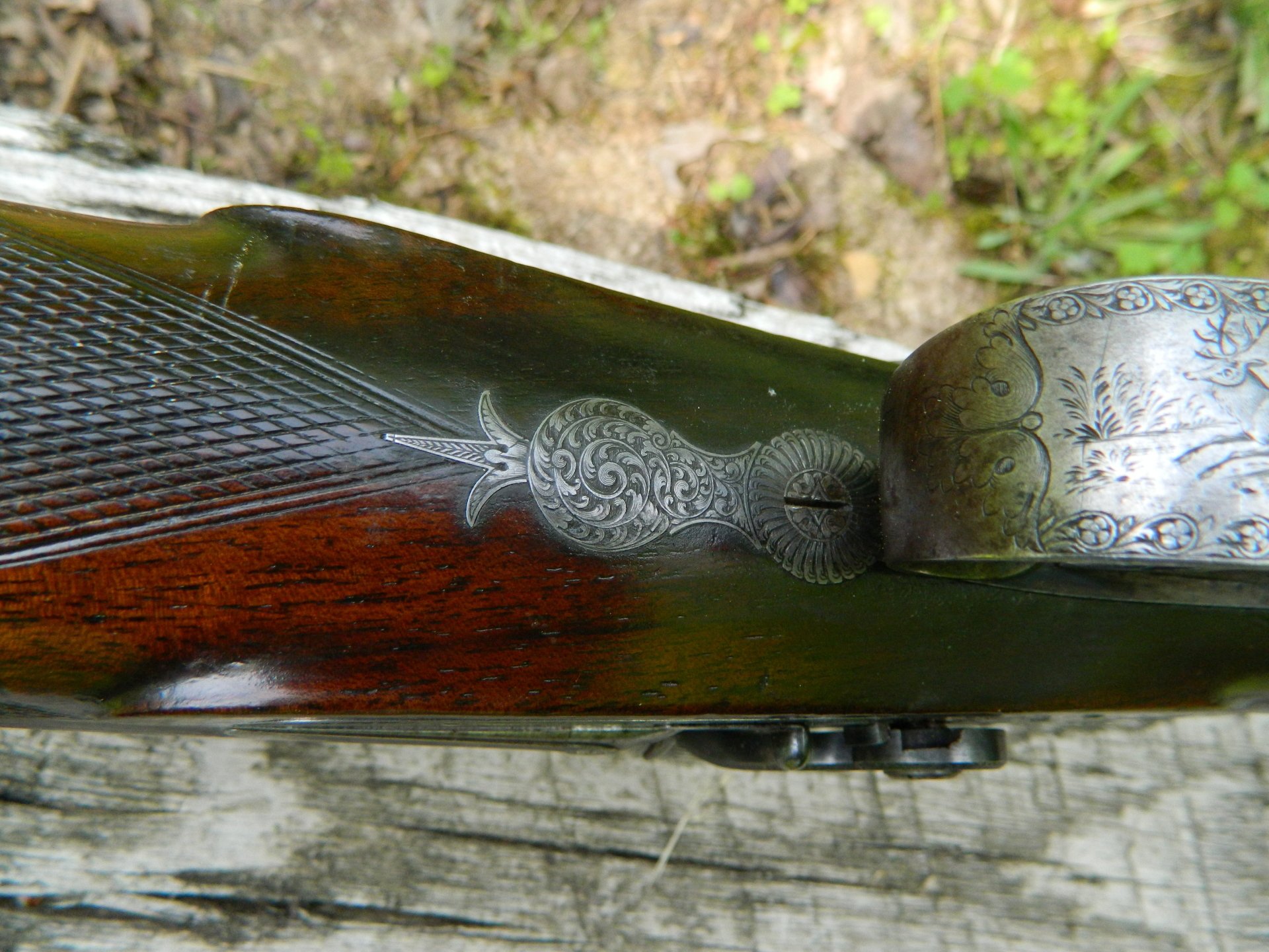 Purdey, London. Superb 16-bore percussion, double-barreled rifle #2704 ...