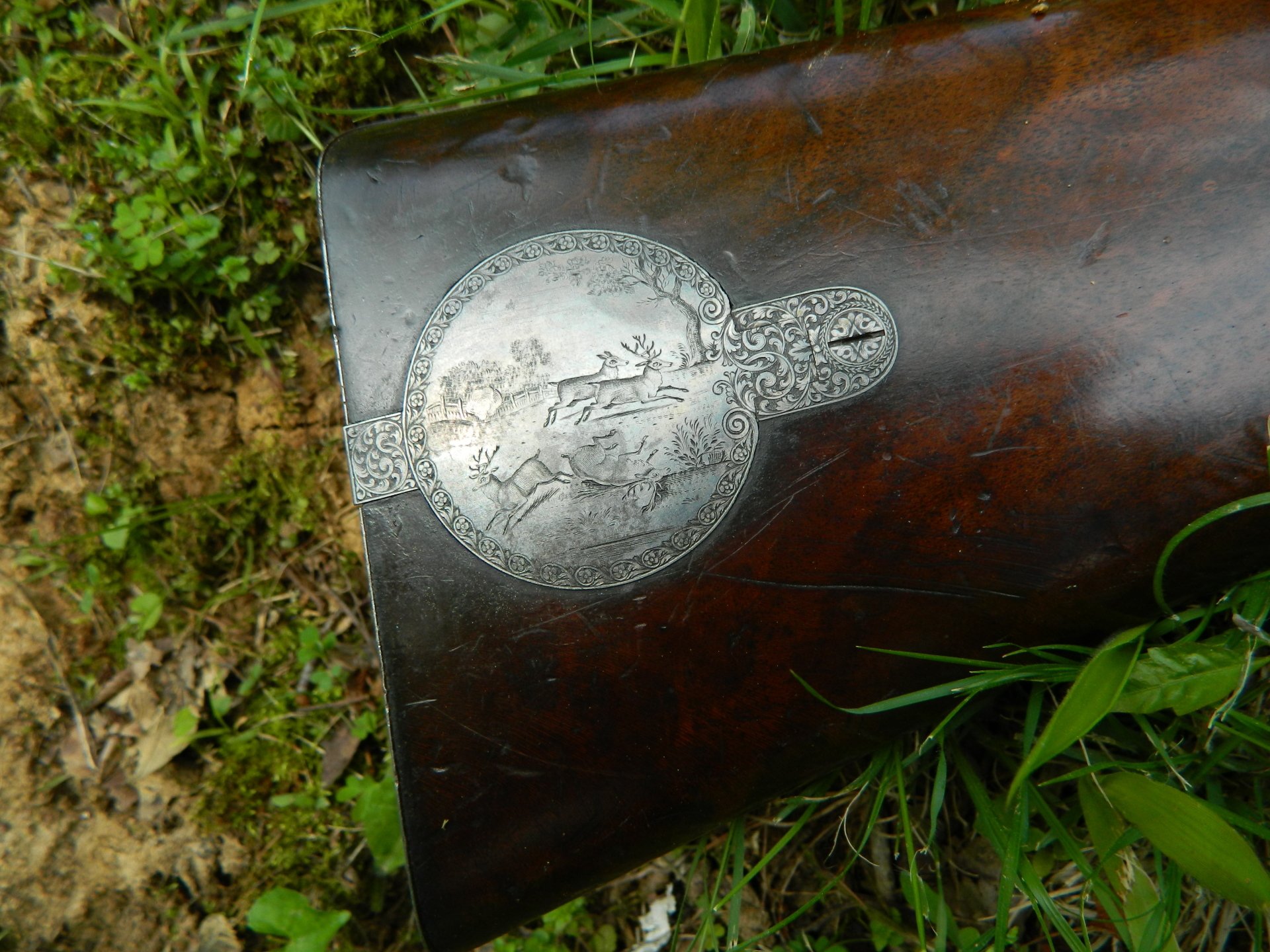 Purdey, London. Superb 16-bore percussion, double-barreled rifle #2704 ...