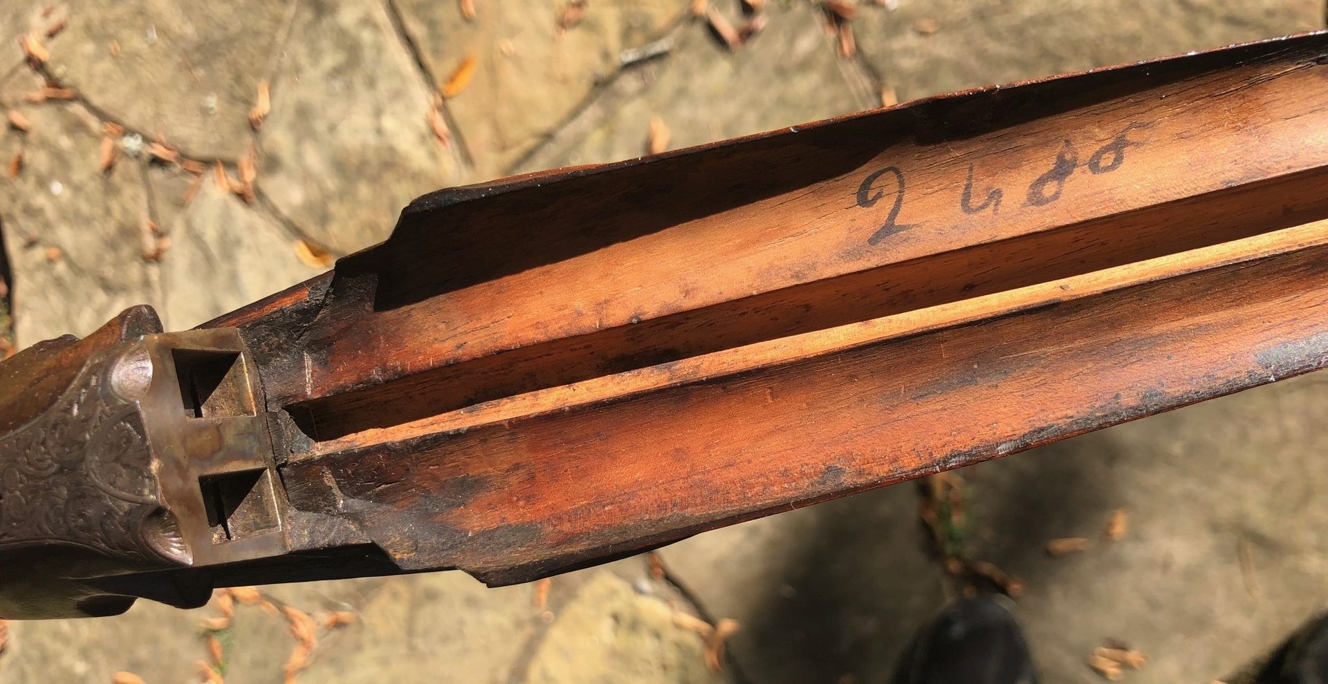 William Smith, London. Superb 13-bore, double-barreled, flintlock ...