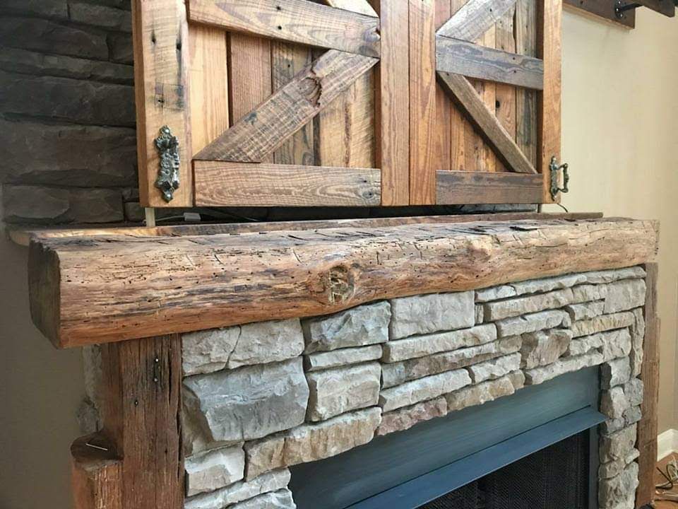 Mantle & Beams | Southern Lumber Reclaimed