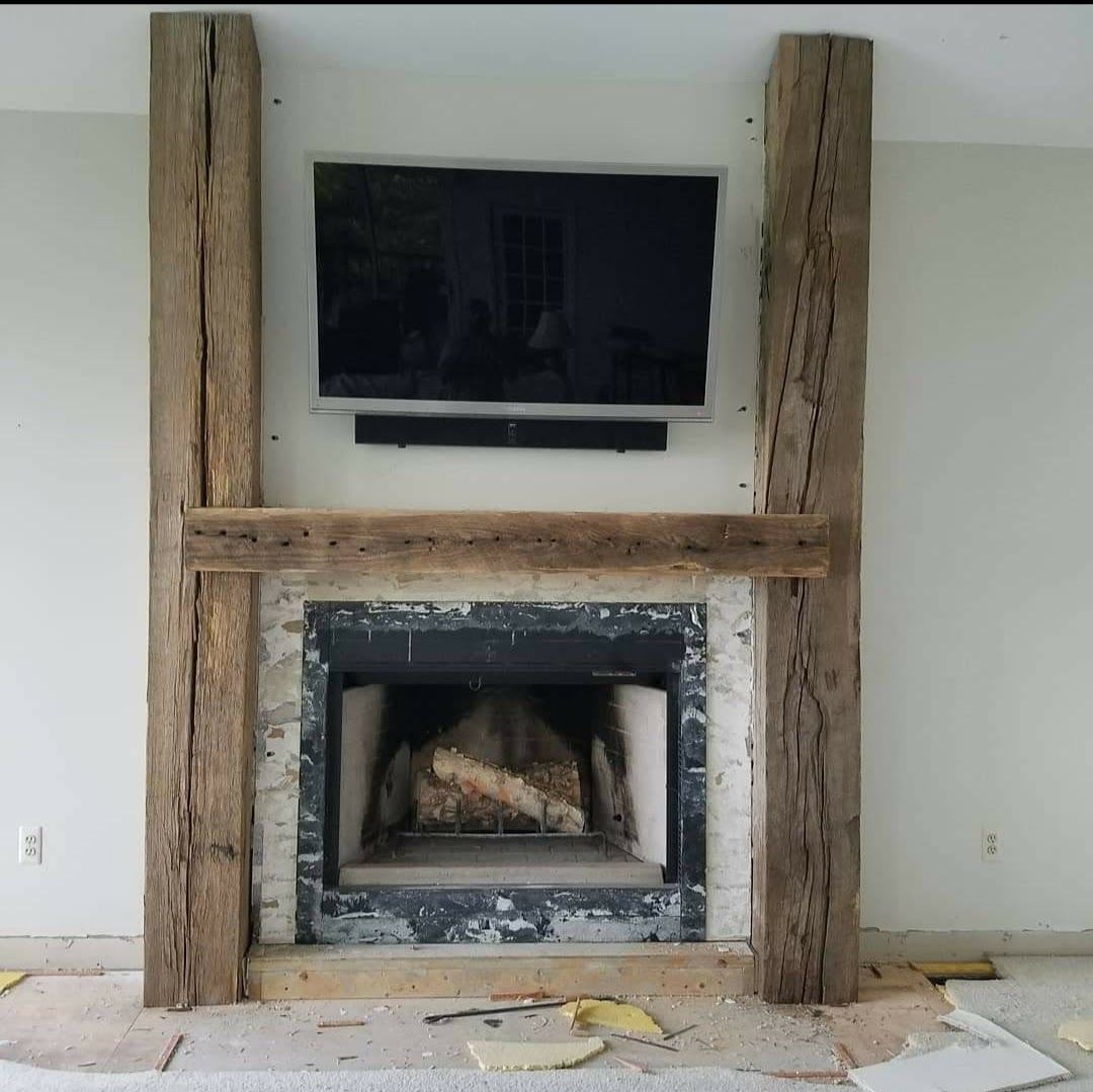 Mantle & Beams | Southern Lumber Reclaimed