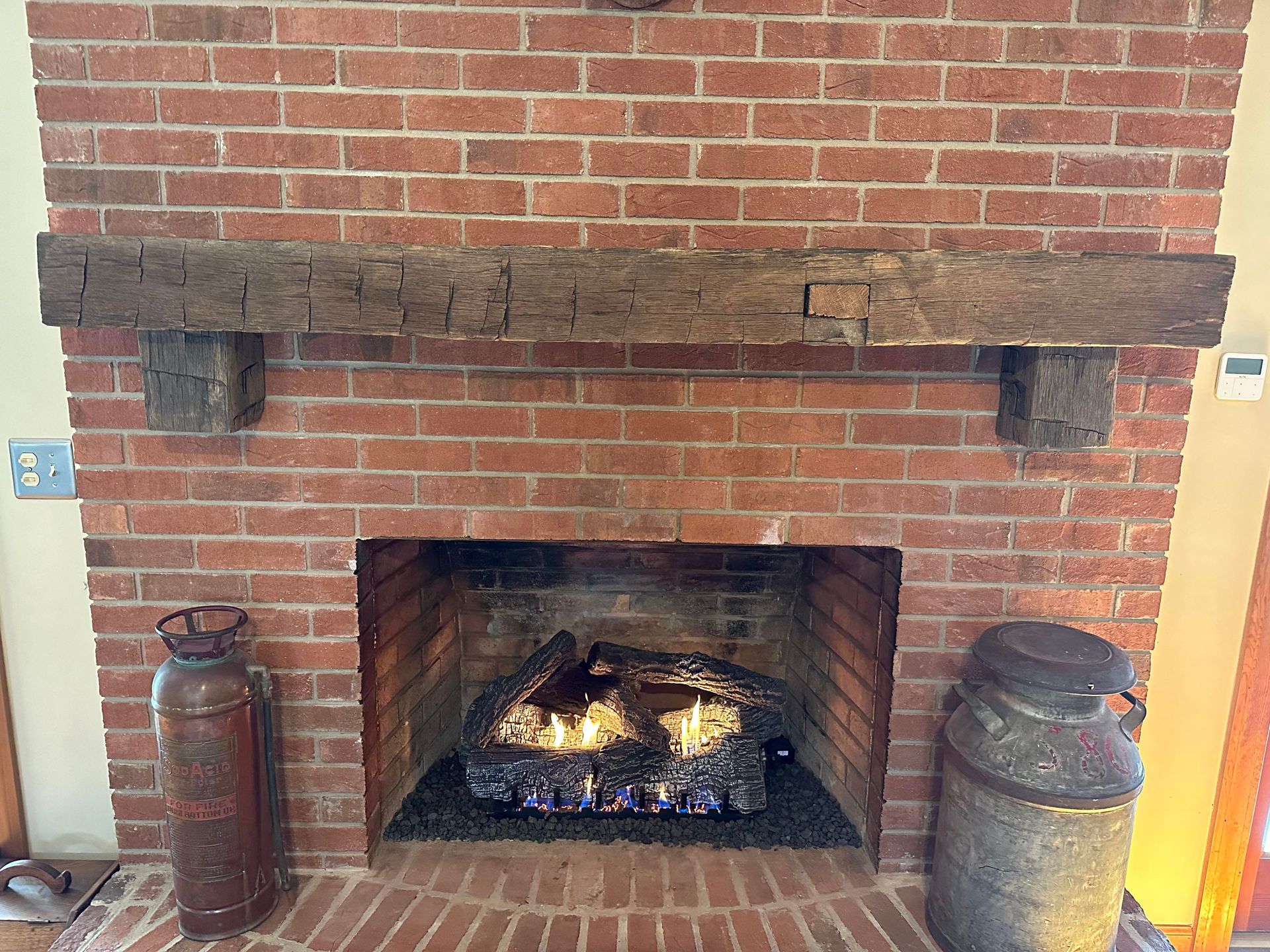 Mantle & Beams | Southern Lumber Reclaimed