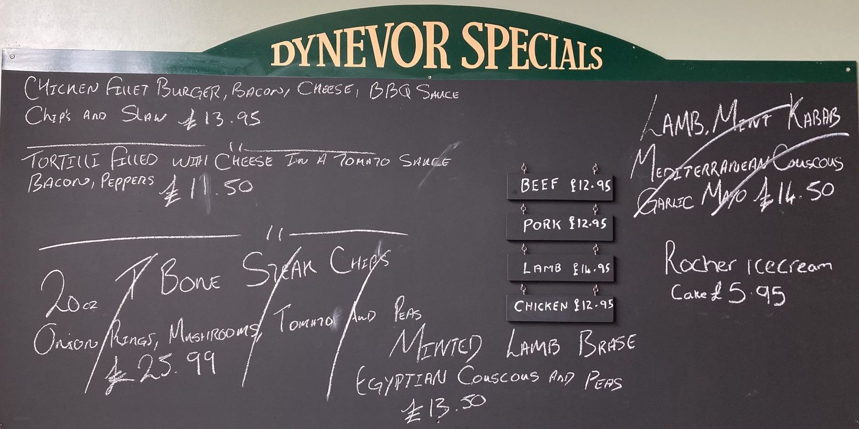 Real home cooked food at great prices. Great menu choices