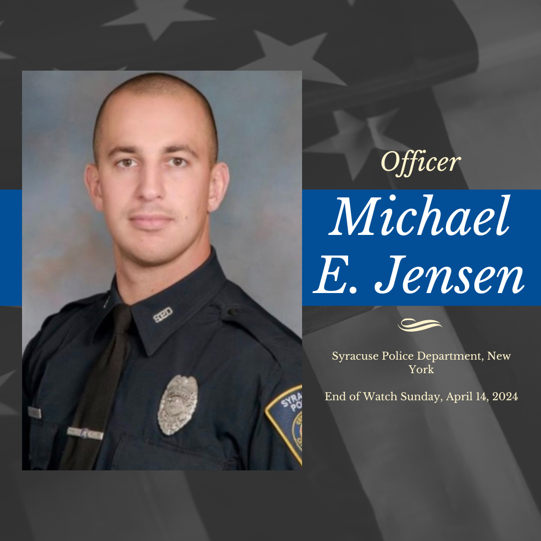 Syracuse Police Officer Michael Jensen Remembered