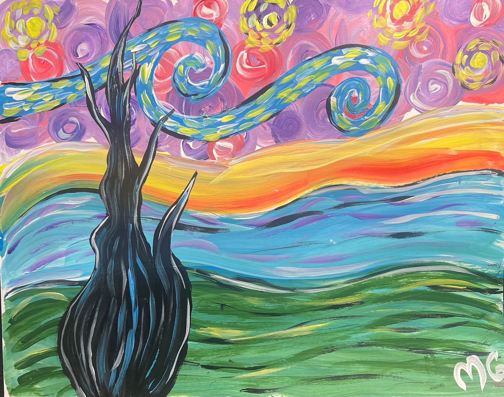 Cool Paint Party Ideas for Painting, Canva n Cup