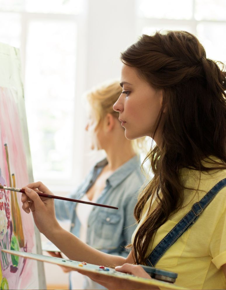 Virtual Paint Night, Online Paint Party, Canvas n Cup