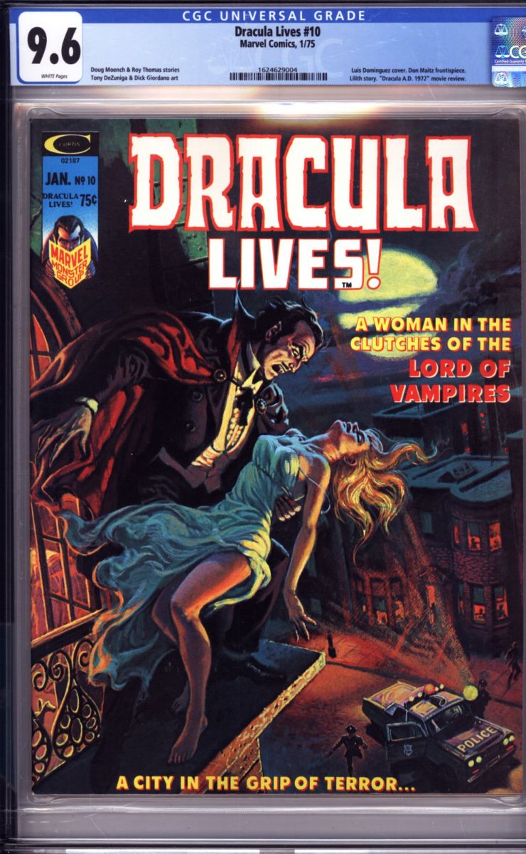 CGC Magazine Grading and Slabbing