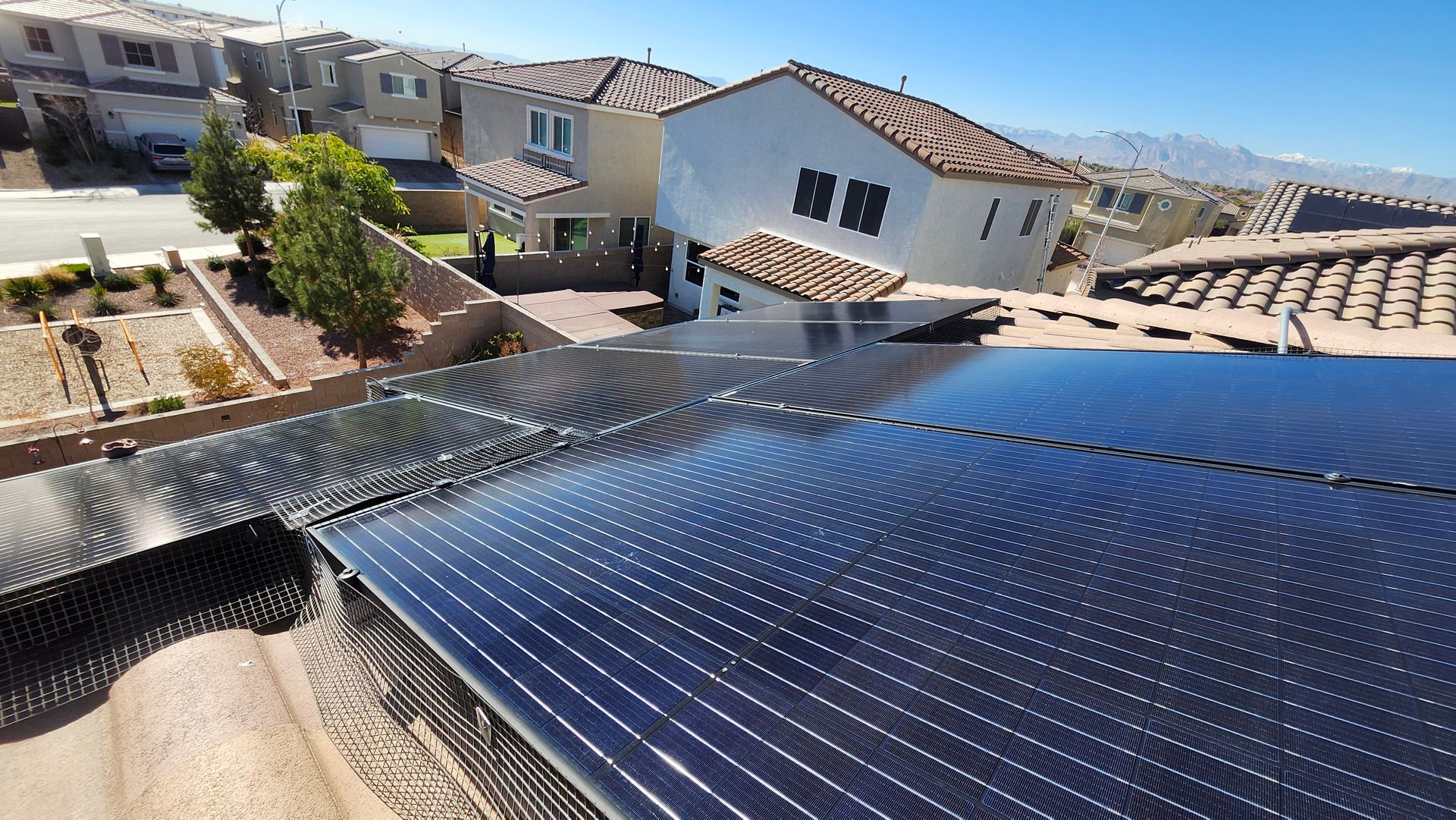 Solar Panel Cleaning Gallery | Barron's Solar Wash Company