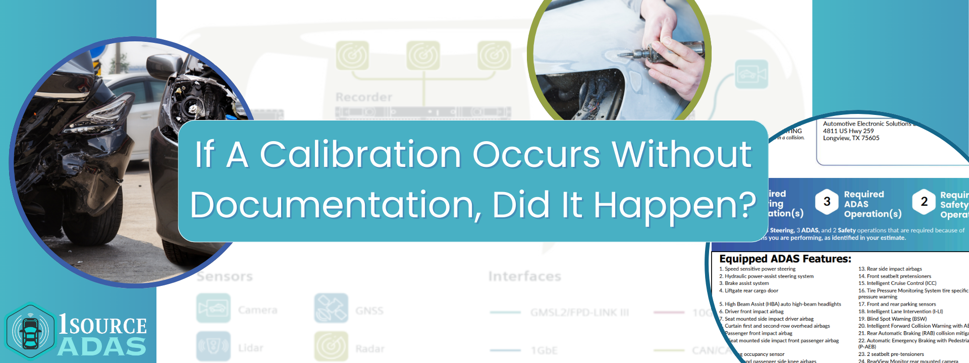 If A Calibration Occurs Without Documentation, Did It Happen?