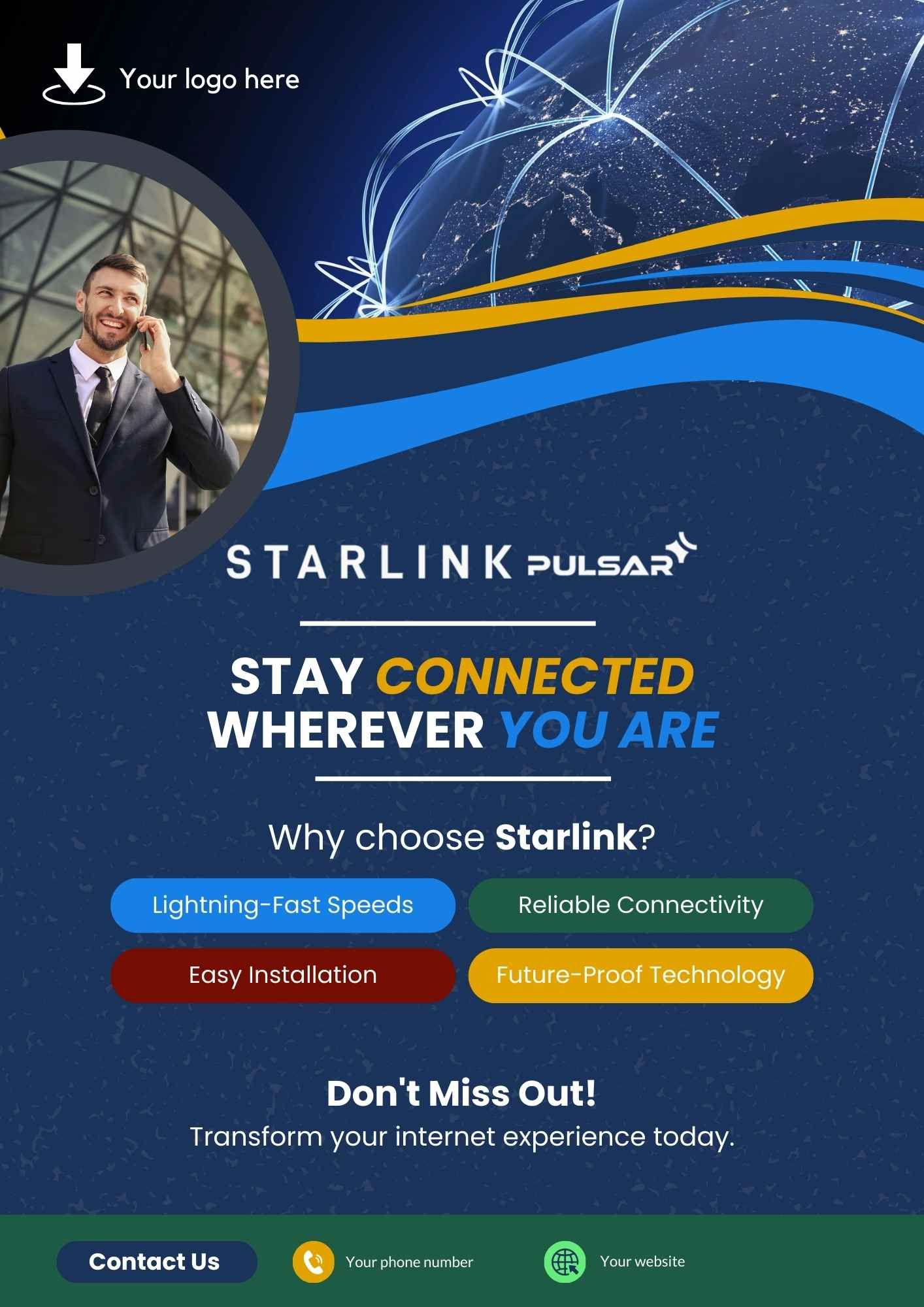 White Label Starlink / Pulsar Marketing Slicks