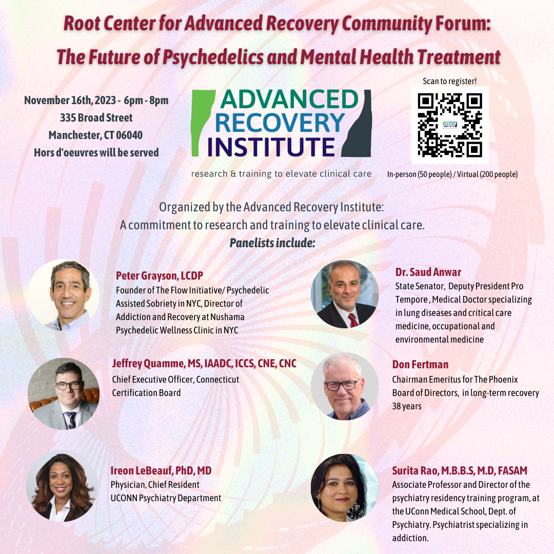 Root Center Fall Community Forum: "The Future of Psychedelics and ...