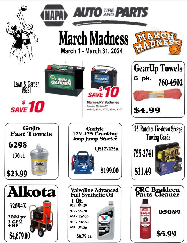 March Specials