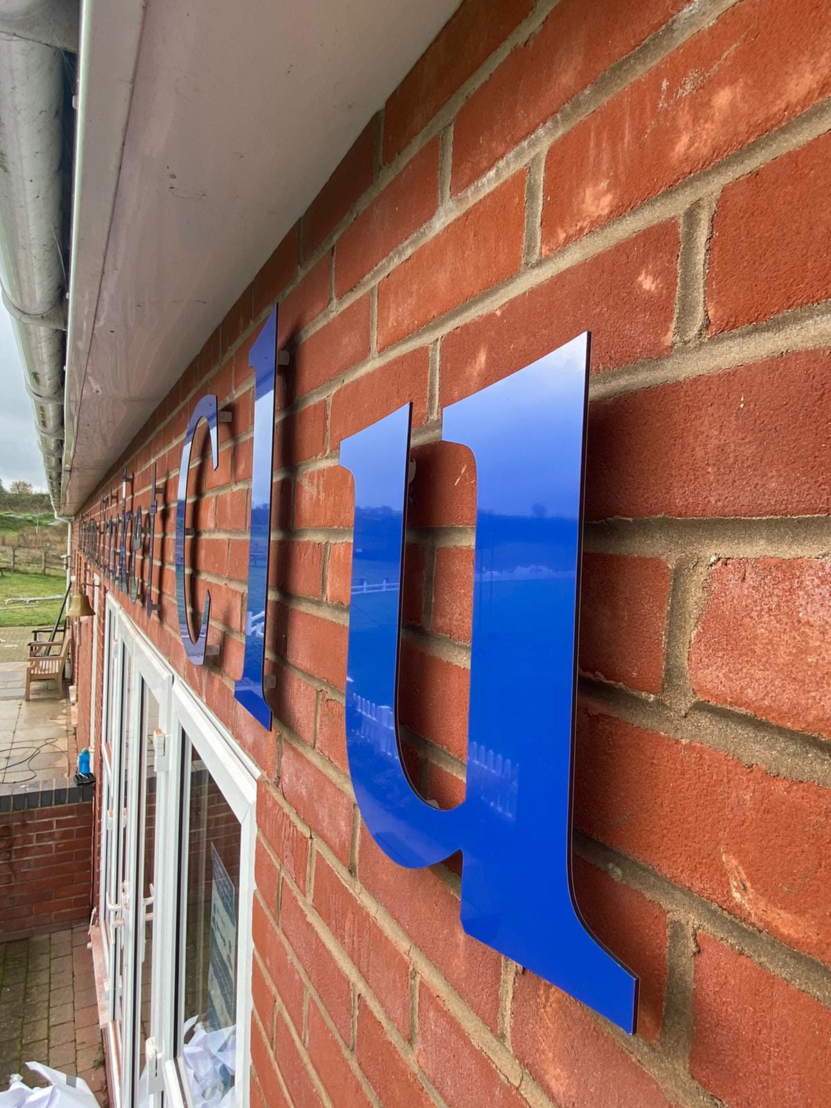 Flat Cut Lettering | White House Print & Design | Swinfen