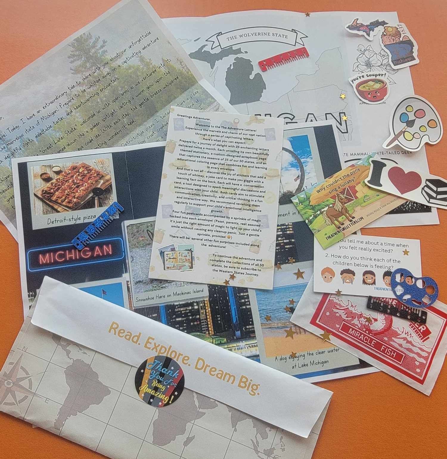 The Adventure Letters | Letter Subscription For Kids