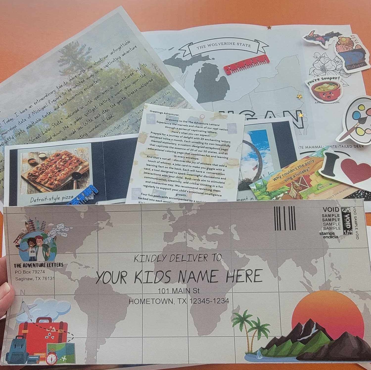 The Adventure Letters | Letter Subscription For Kids