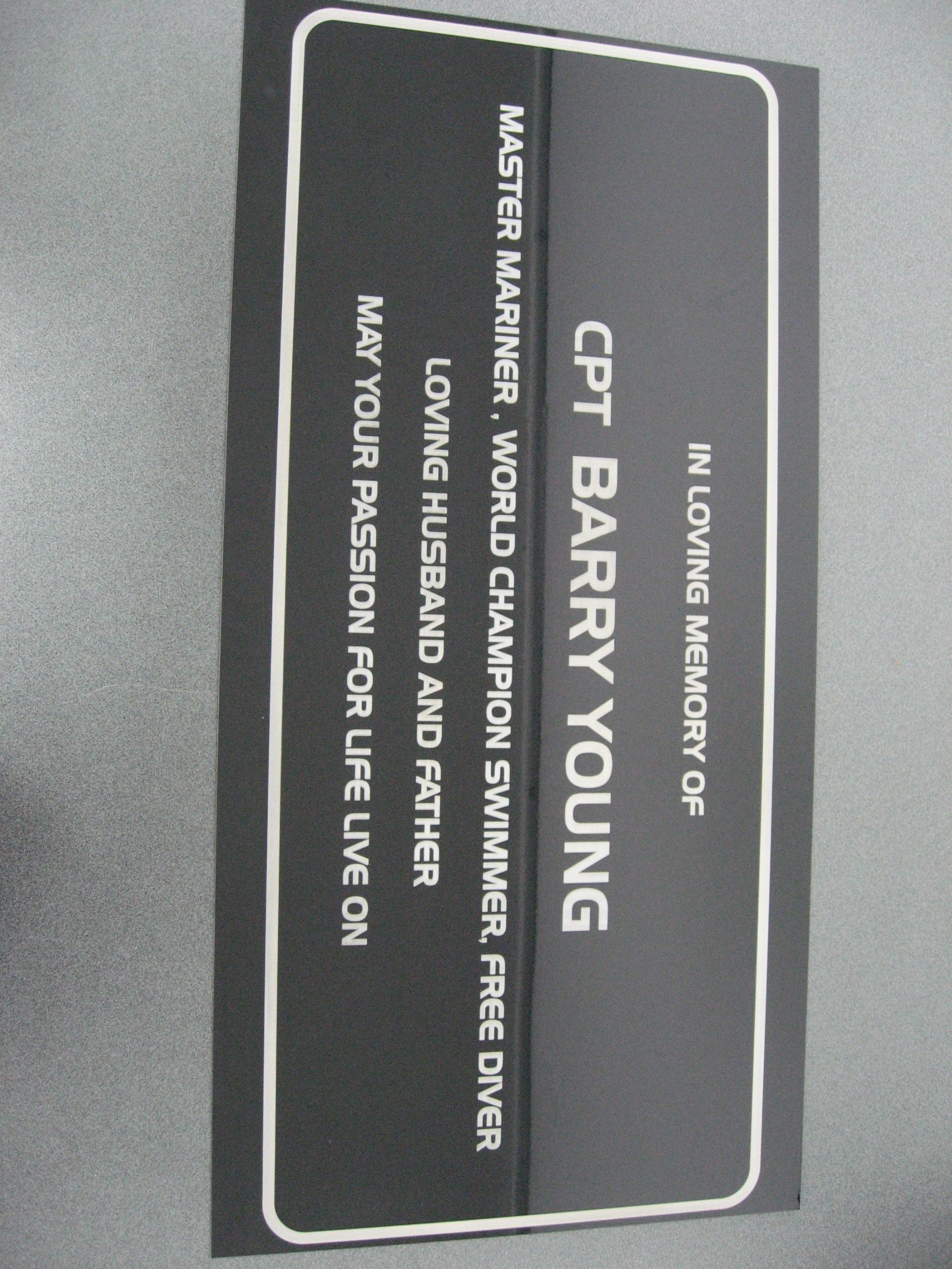 Laser Innovations - Materials - Annodised Aluminium
